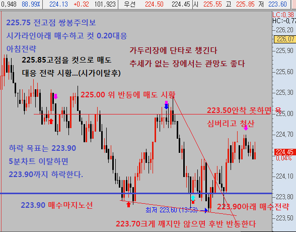 백리향의 시장읽기 코스피 쌍봉으로 무너질까 선옵전문가분석 선물옵션 팍스넷 증권포털